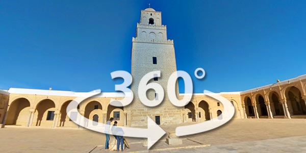 Découvrez la mosquée Oqba Ibn Nafi de Kairouan en 360Â° avec Google ...
